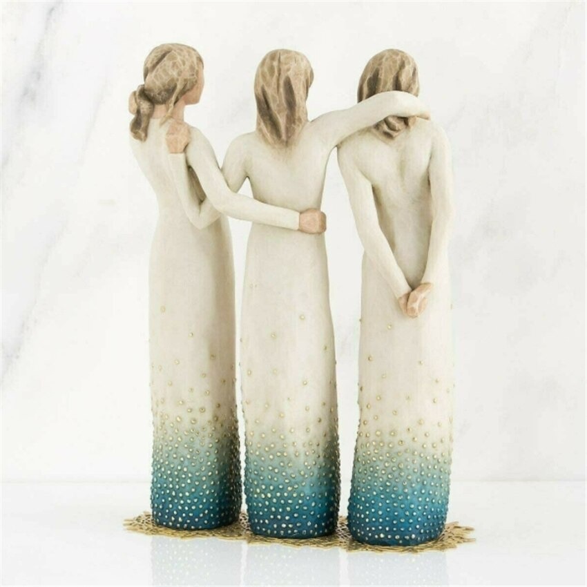 Sisters statues hand-painted figure – Dropshipping Winning Products