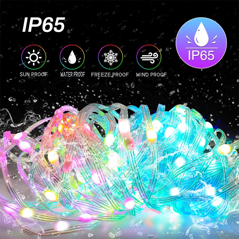 Christmas Tree RGB Lights Smart Bluetooth Control – Dropshipping ...