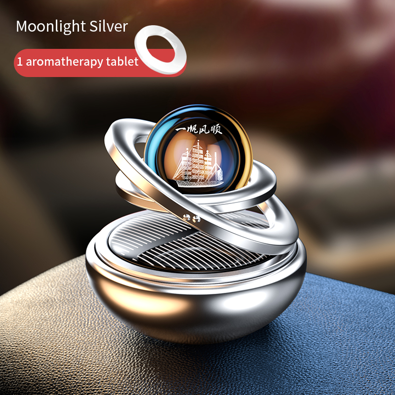 Rotating Solar Powered Car Aromatherapy Ornament – Dropshipping Winning ...