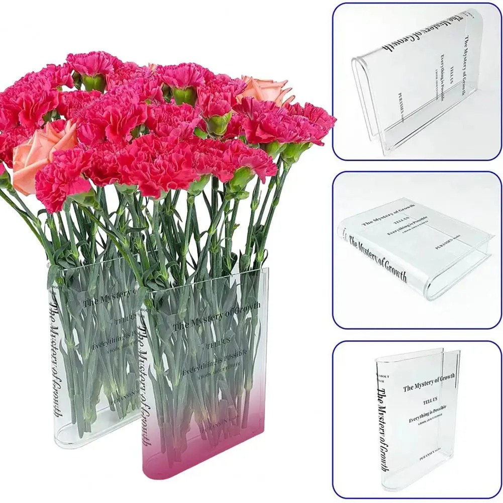 Acrylic Book Vase – Dropshipping Winning Products