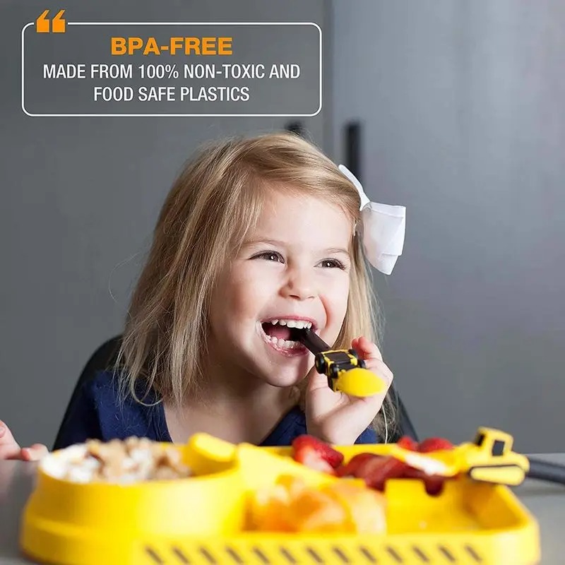 Kid’s Constructive Eating Plate and Utensils Set – Dropshipping Winning ...