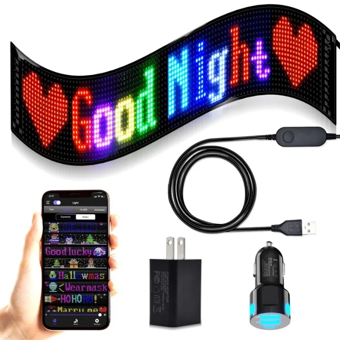 Car LED Matrix Pixel Panel – Dropshipping Winning Products