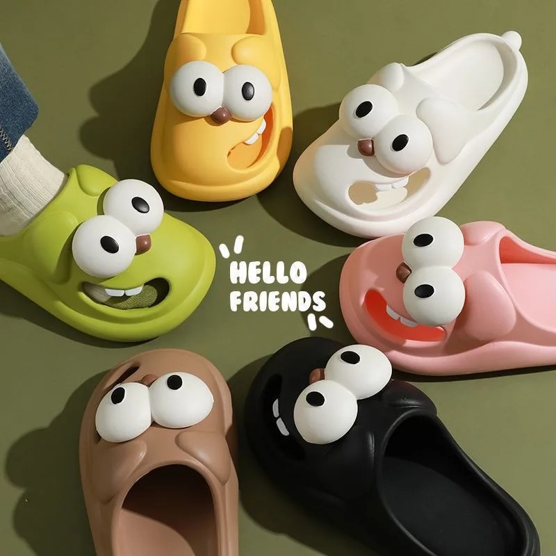 Funny Big Eyes Tongue Kiss Slippers – Dropshipping Winning Products