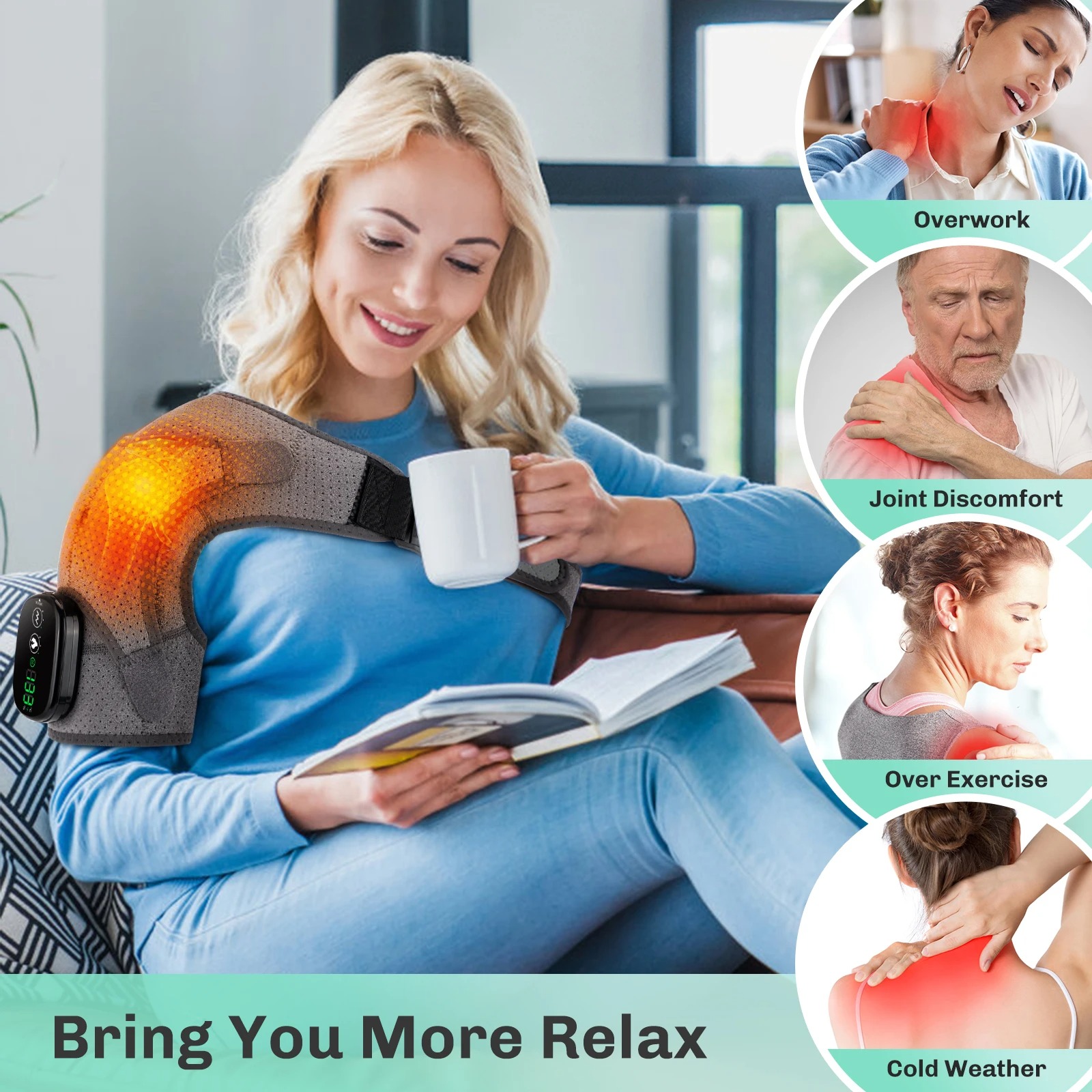 Shoulder Brace Massager – Dropshipping Winning Products